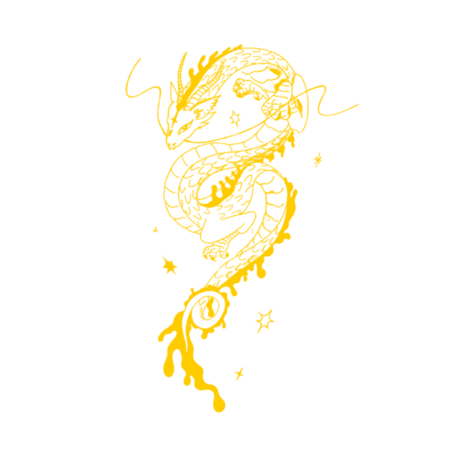 Liquid Gold Dragon Codex – Anomalie Tattoo Co